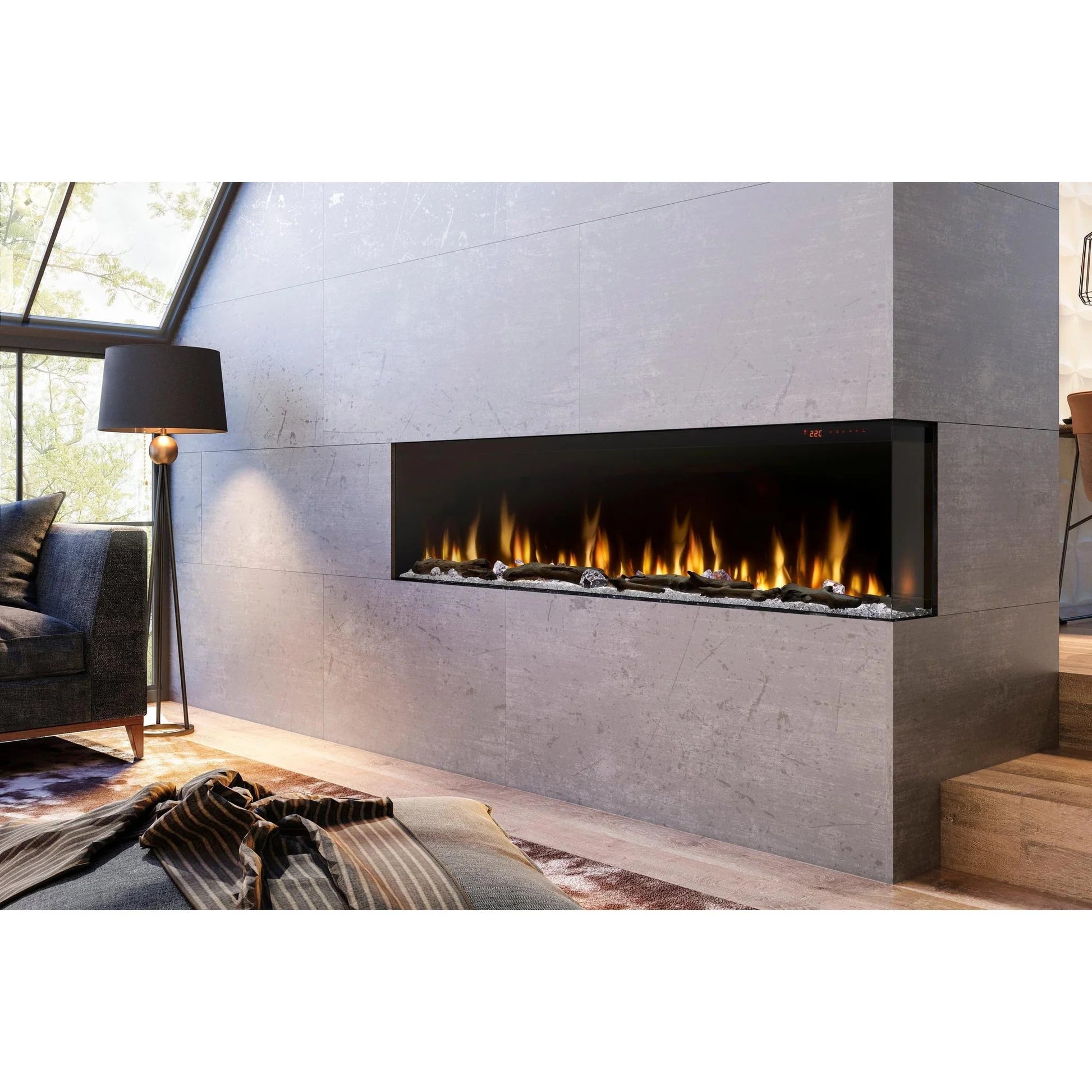 Dimplex Ignite Bold 74" Built-In Linear Electric Fireplace - NorCal ...