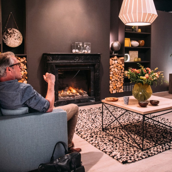 Dimplex Optimyst e-MatriX 35" Built-In Water Vapor Fireplace (Front-Fa ...